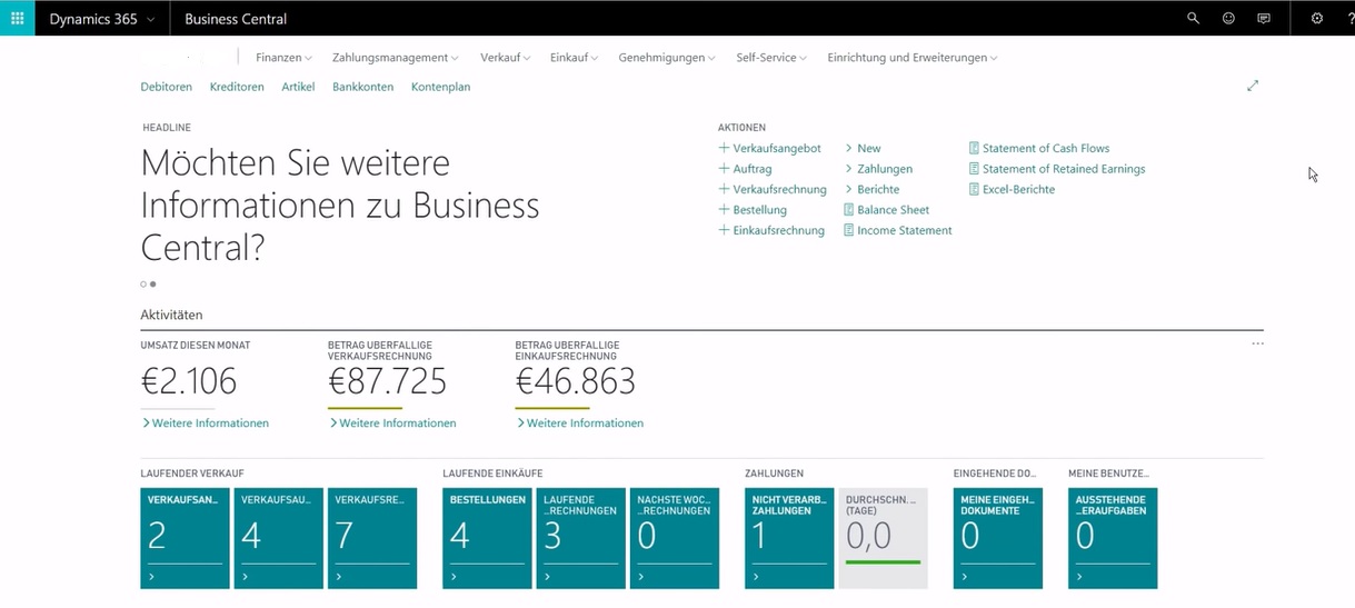 ᑕ ᑐ Microsoft Dynamics 365 🅾️ CRM für Kundenbeziehungen